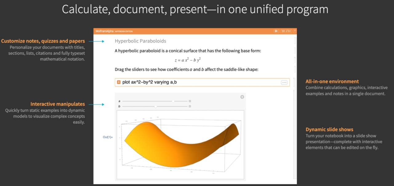 Wolfram Alpha Notebook Edition | SciExperts