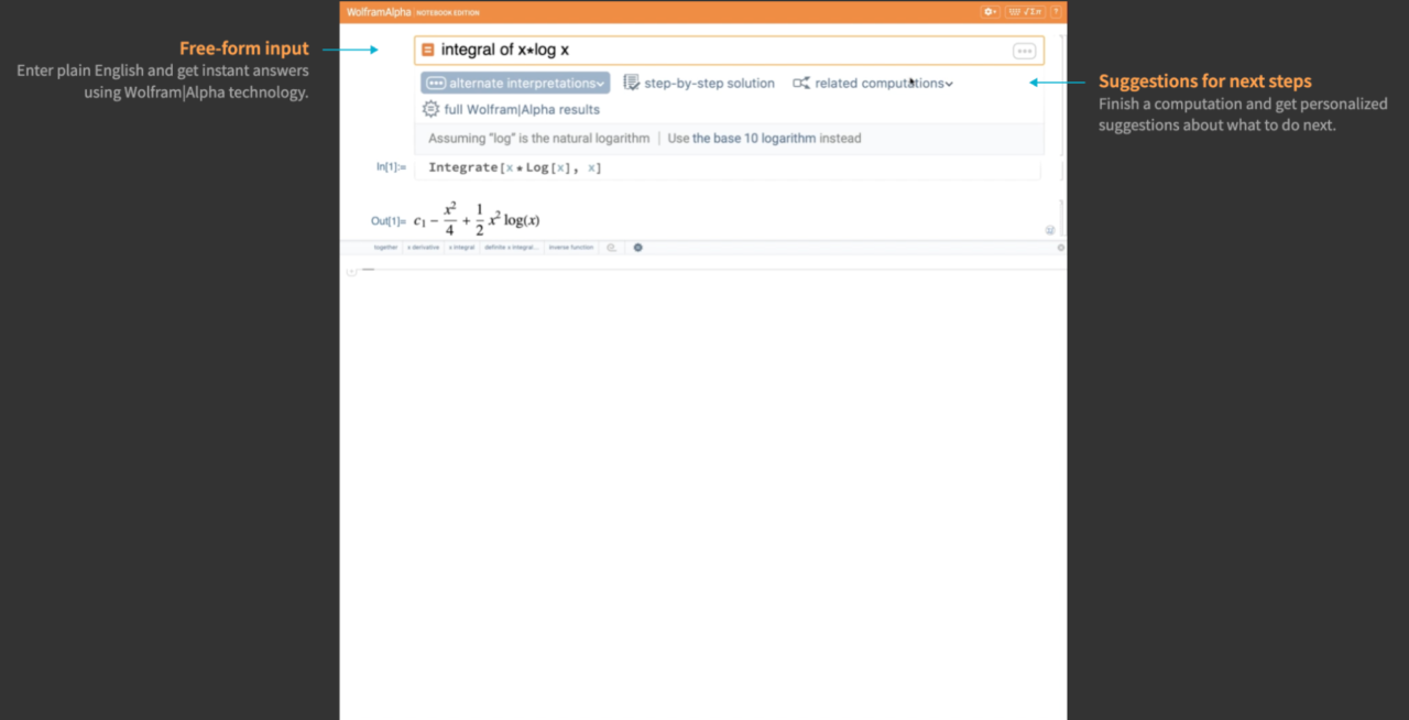 Wolfram Alpha Notebook Edition | SciExperts